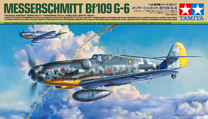 Tamiya 61117 - Maquette Messerschmitt Bf 109 G-6